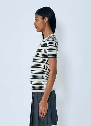 Miu Miu Stripes T-shirt