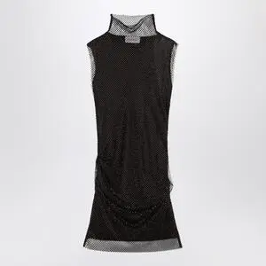 Sportmax Mesh Mini Dress - Black