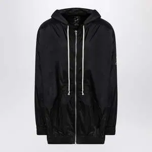 CHAMPION X RICK OWENS Lightweight Zip Jacket In Nylon - Black