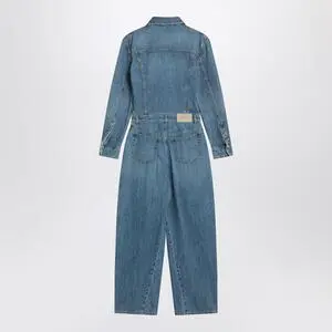 Givenchy Light Denim Jumpsuit - Blue