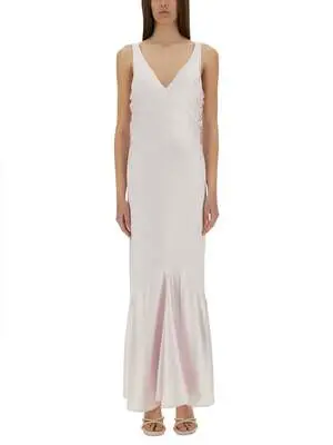 Sportmax Long Dress Katia - Pink