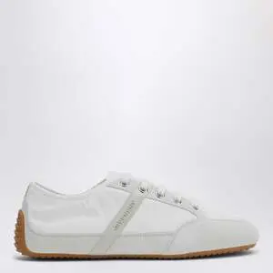 Givenchy Slim Sneakers In Nylon And Suede - White