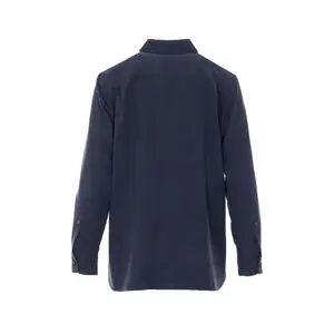 Max Mara Siamese Silk Shirt - Blue