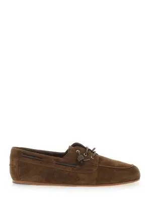 Dsquared2 DSQUARED2 Suede Almond Toe Loafers Multicolor