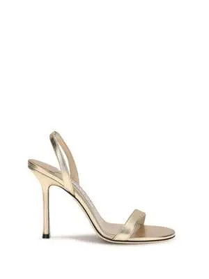 JIMMY CHOO Jenn Sandals - Gold