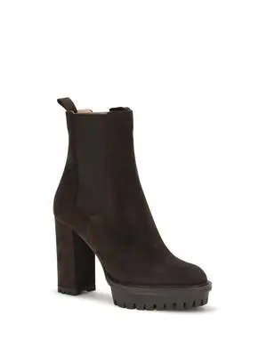 GIANVITO ROSSI Barry Suede Ankle Boots
