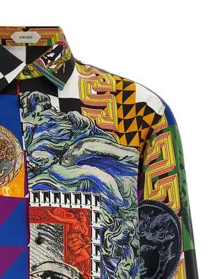 Versace Medusa Collage' Shirt