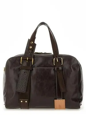 Moschino Leather Bag - Brown