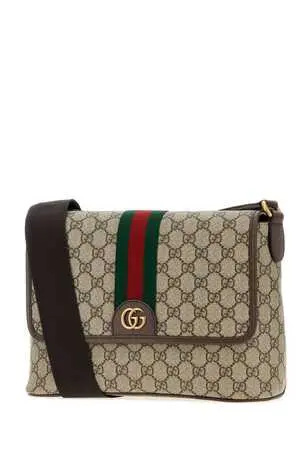 Gucci Gg Canvas Medium Ophidia Crossbody Bag
