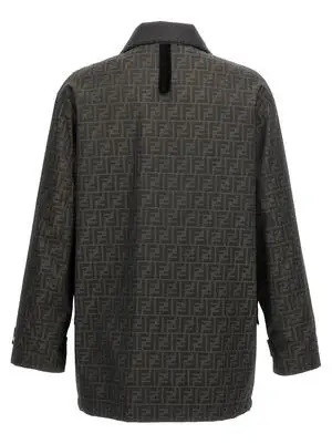 Fendi Ff' Jacket - Brown