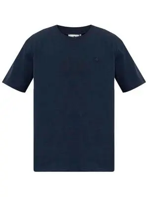 Etro Pegaso Embroidery Cotton T-shirt - Blue