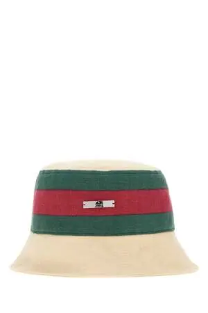 Gucci Sand Canvas Bucket Hat - Brown