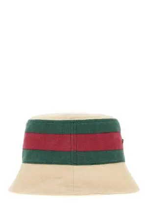 Gucci Sand Canvas Bucket Hat
