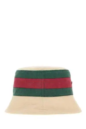 Gucci Canvas Bucket Hat - Brown