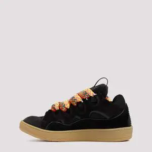 LANVIN Leather Curb Sneakers