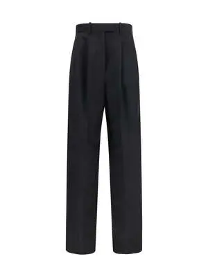 Givenchy Double-pleat Pants In Wool And Mohair