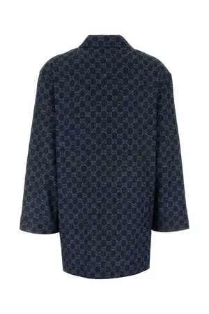 Gucci Gg Denim Blazer - Multicolor