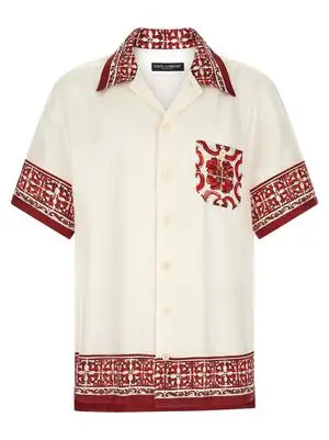 Dolce & Gabbana Hawaii' Shirt - Red
