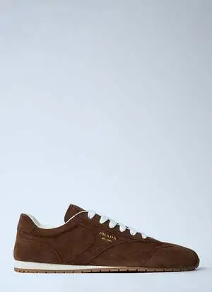 Prada Suede Sneakers - Brown