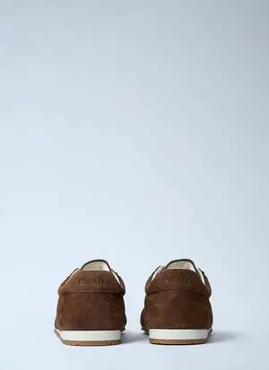 Prada Suede Sneakers - Brown