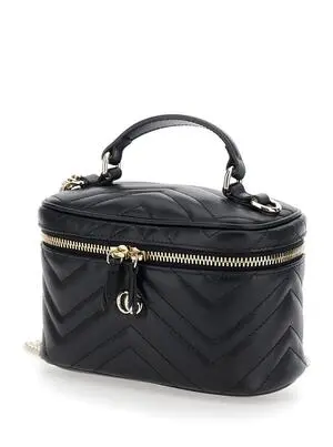 Gucci Handbag With Chain Strap And Gg Plaque - Multicolor