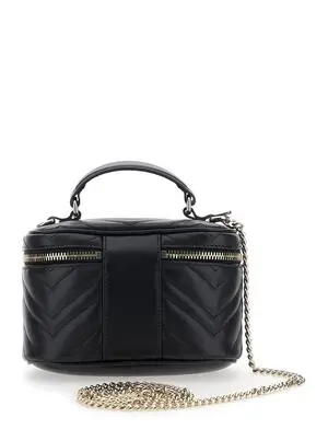 Gucci Handbag With Chain Strap And Gg Plaque - Multicolor