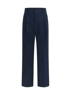 Valentino Garavani Straight Pants - Blue