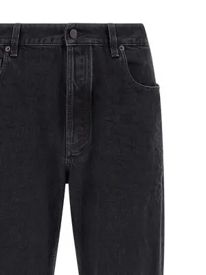 Saint Laurent Relax Tapered Jeans - Black