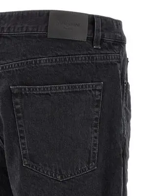 Saint Laurent Relax Tapered Jeans - Black