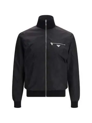 Prada Reversible Wool And Re-nylon Jacket