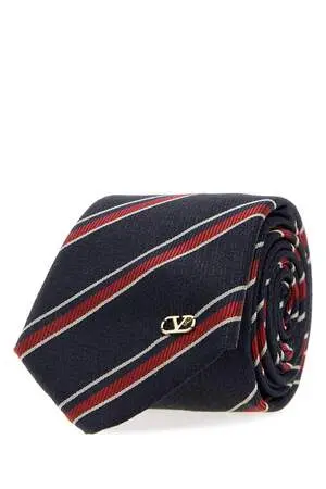 Valentino Garavani Embroidered Jacquard Tie - Multicolor