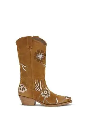 P.a.r.o.s.h Texan Boots - Brown