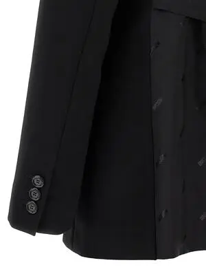 Moschino Single-breasted Martingale Blazer