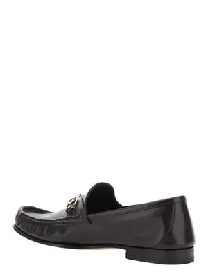 Gucci Lugano Leather Horsebit Loafers - Multicolor