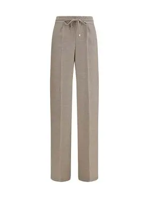 Kiton Cashmere Drawstring Pants - Cream