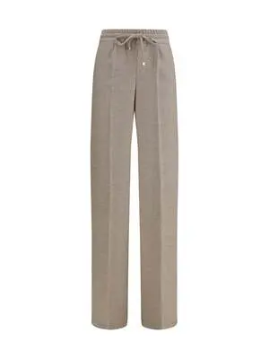 Kiton Cashmere Drawstring Pants - Cream