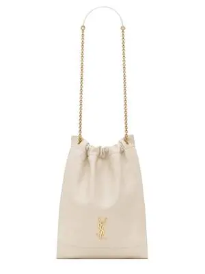 Saint Laurent Jamie Ponchon Bag - Cream