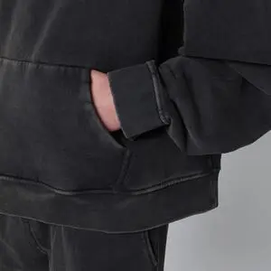 ENTIRE STUDIOS Washed Cotton Sweatshirt - Black