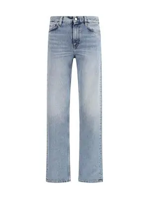 TOTEME Cotton Denim Jeans - Blue