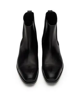 TOM FORD Burnished Leather Edgar Chelsea Boot