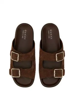 Gucci Leather Slider Sandal