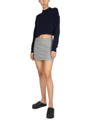 Max Mara Wool And Cashmere Crew Neck Sweater - Blue