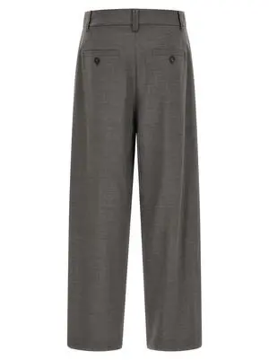 Brunello Cucinelli Wide Leg Trousers - Gray
