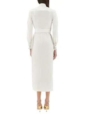 Max Mara Balzac Long Dress - White