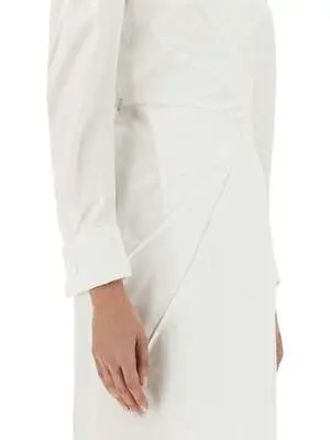 Max Mara Balzac Long Dress - White