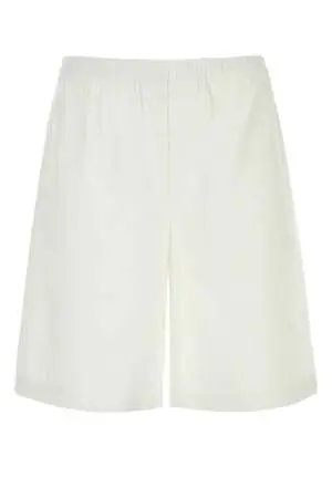 Gucci Linen Bermuda Shorts - White