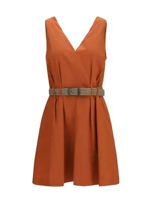 Brunello Cucinelli Pleated Day Dresses