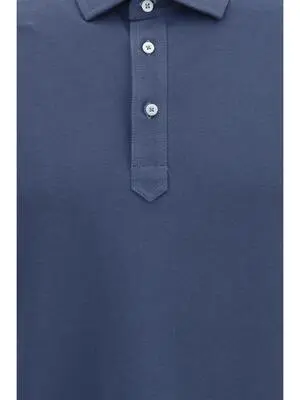 Brunello Cucinelli Short-sleeve Cotton Polo Shirt