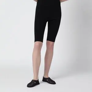 ENTIRE STUDIOS Short Leggings In Viscose Jersey - Black