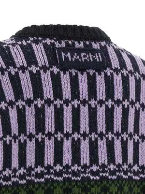 Marni Sweater With Geometric Pattern